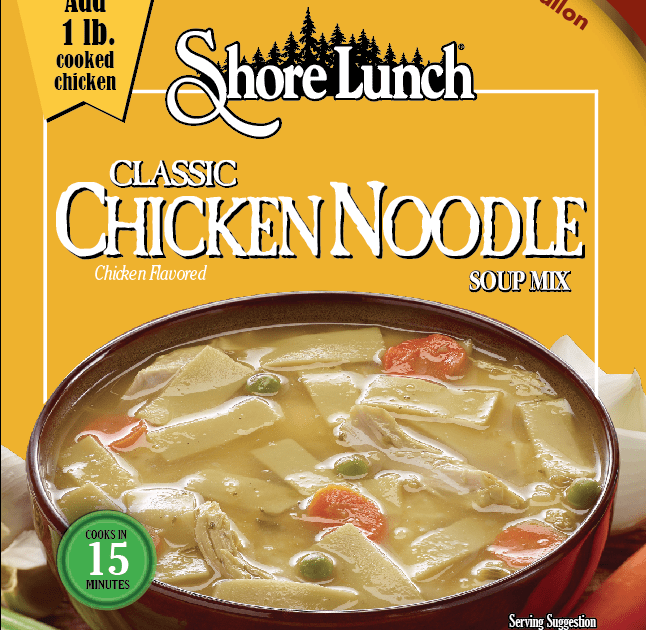 Chicken Noodle Soup Mix - Shore Lunch